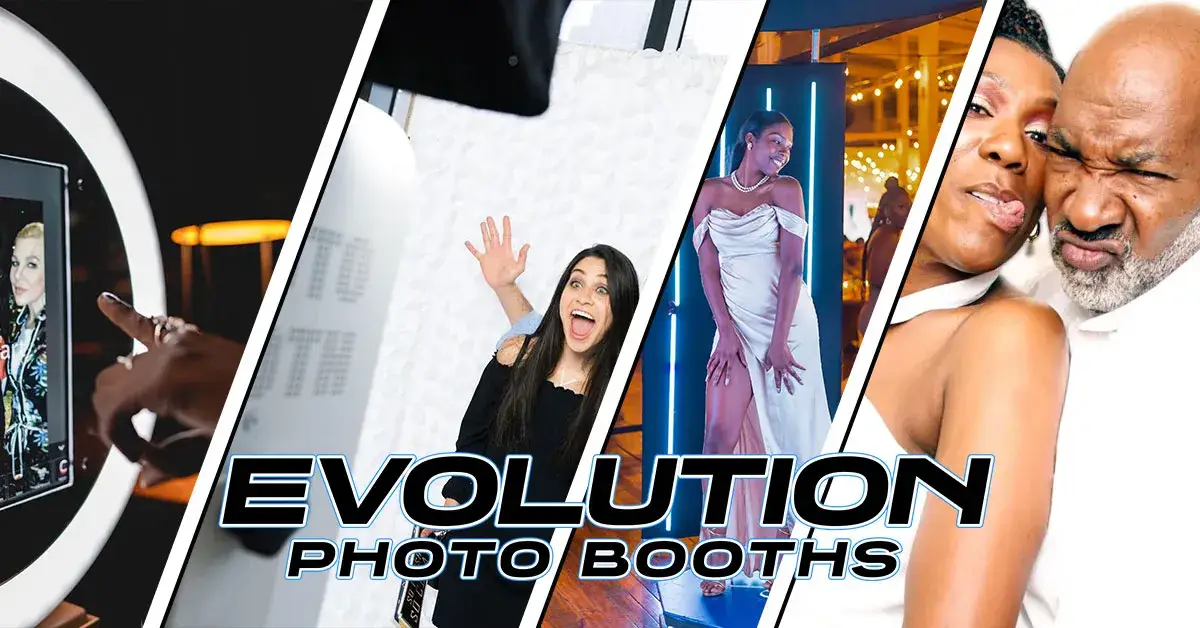 5 Amazing Photo Booth Rentals - Evolution Photo Booths